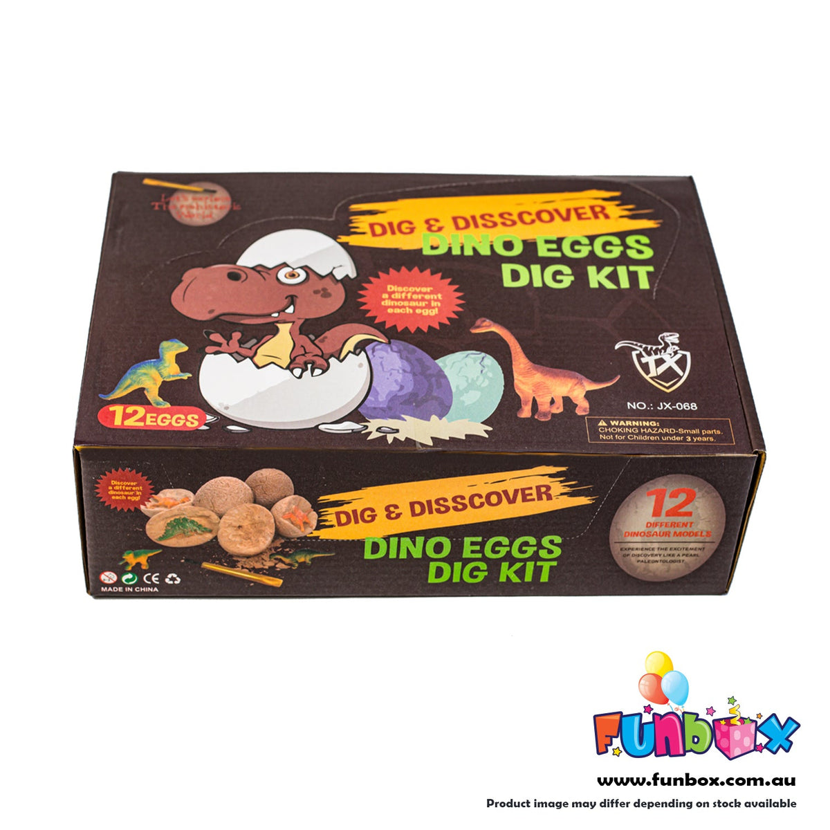 NEW!! Dino Eggs Dig Kit - Box of 12 – Funbox Activities